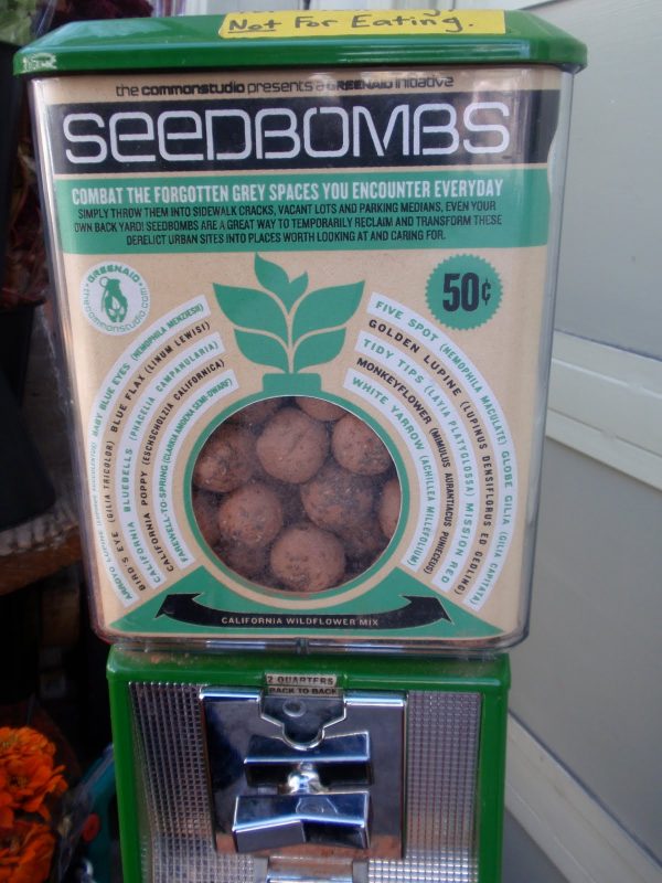 Seedball Dispensers Made From Gumball Machines–An Idea for Texas ...